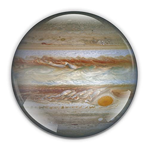 Jupiter Paperweight in Gift Box, 3 Inch Crystal Dome, Perfect for House ...