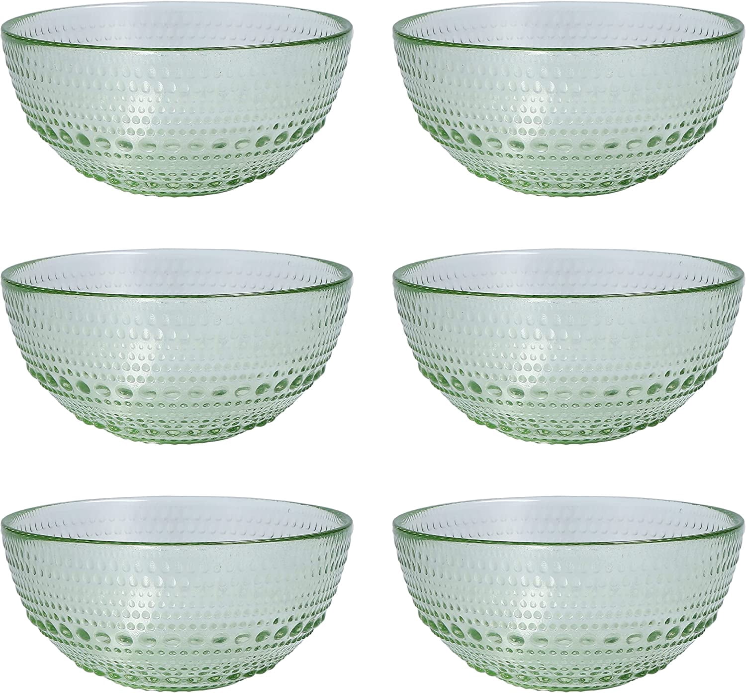 Jupiter Vintage Glassware Collection 5 Inch Cereal Salad Dessert Snack ...