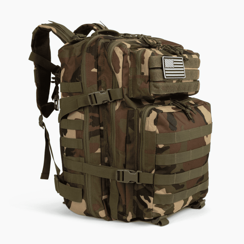 JupiterGear 45L Unisex Backpack MOLLE Bag Rucksack Range Bag Camo ...