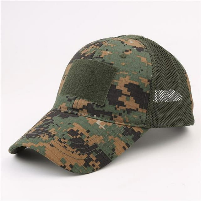 JupiterGear JG-HAT2-BDUDIG Military-Style Tactical Patch Hat with ...