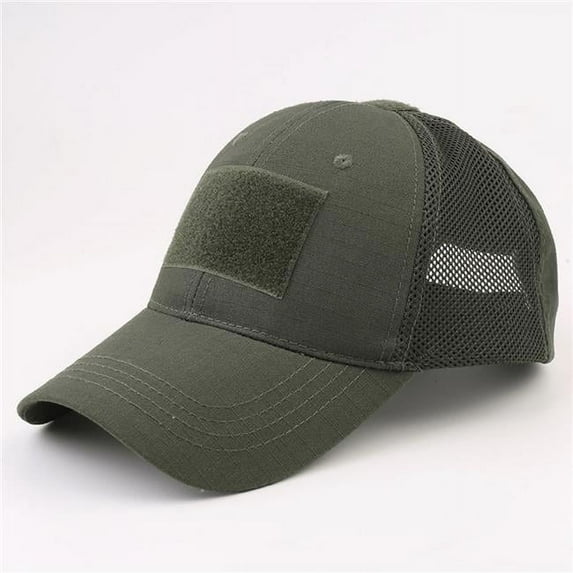 JupiterGear JG-HAT2-GRN Military-Style Tactical Patch Hat with ...