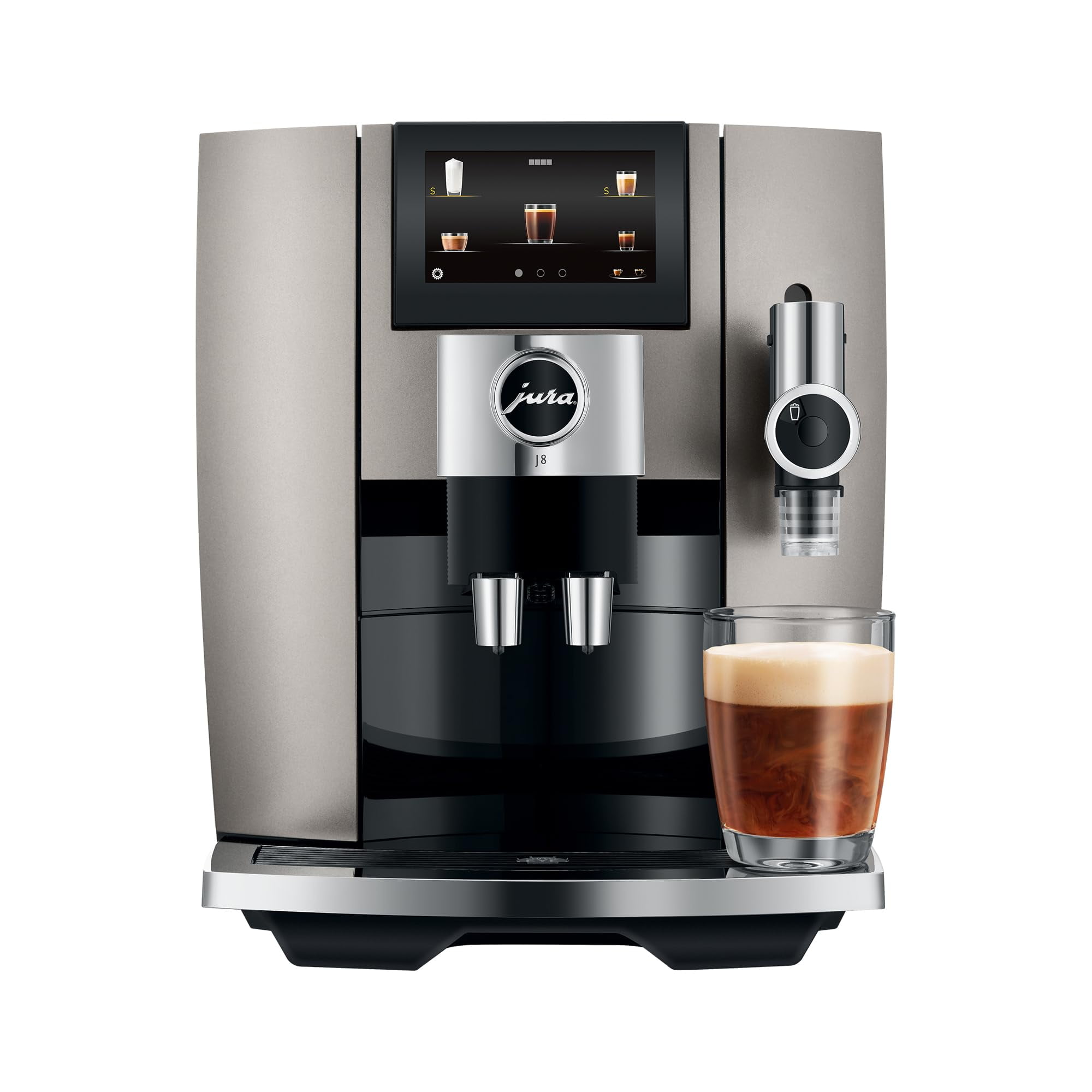 Jura J8 Self-Cleaning Coffeemaker with Sweet Foam Function, Cutting ...