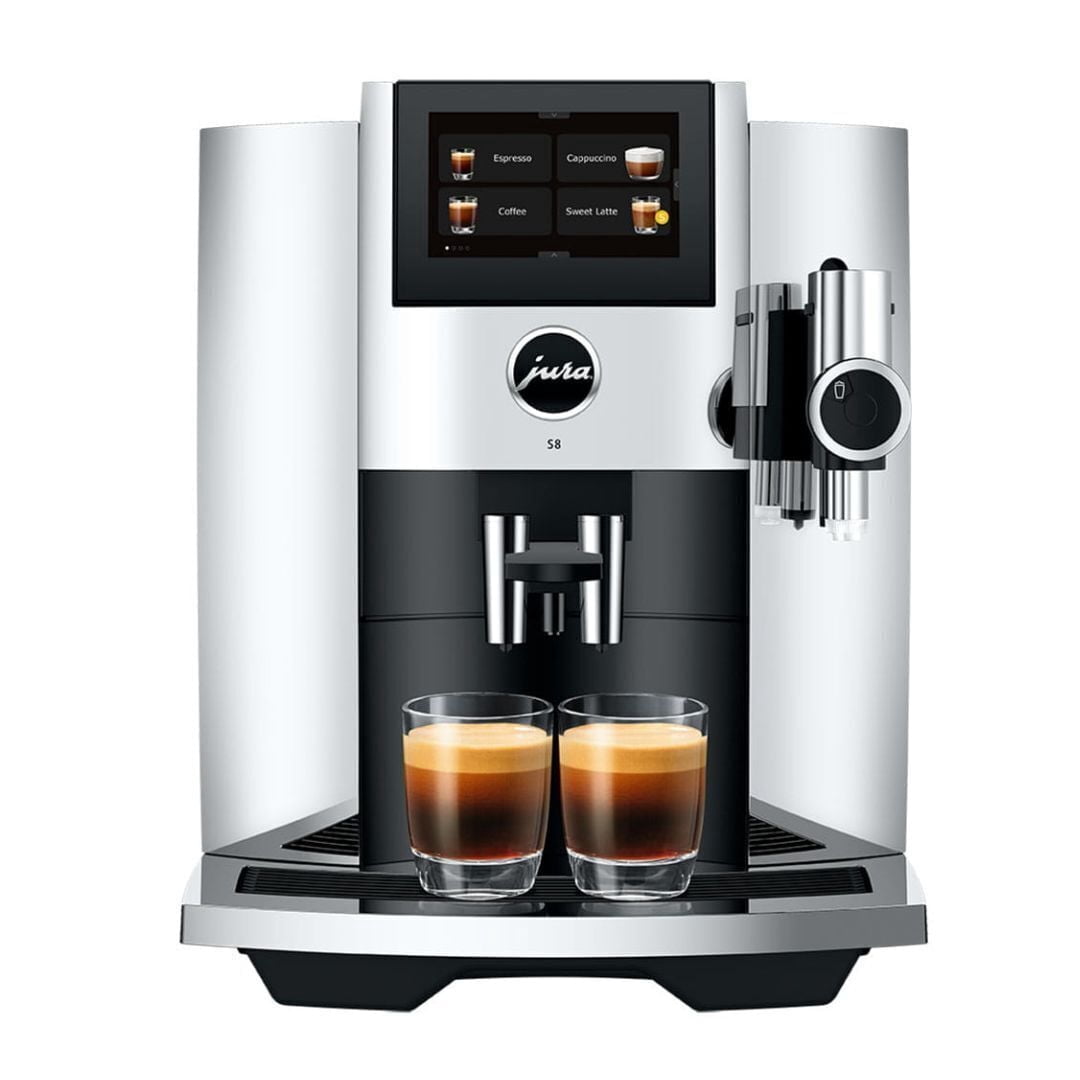 Jura S8 Automatic Coffee Machine with Sweet Foam Function, 4.3-Inch ...