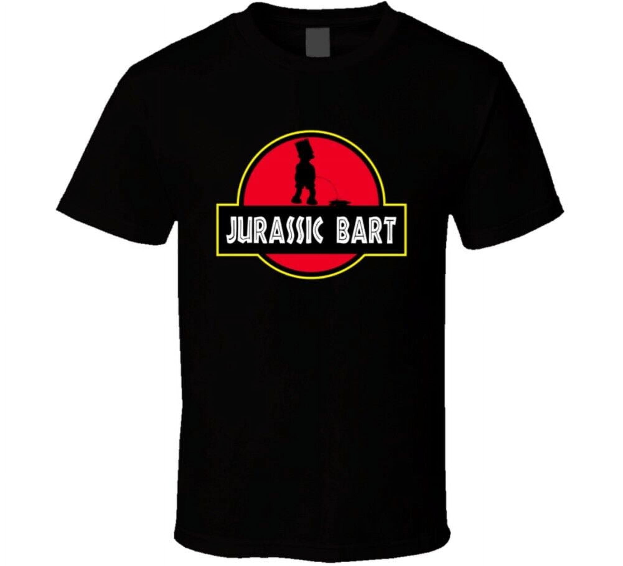 Jurassic Bart Simpson Parody T Shirt - Walmart.com