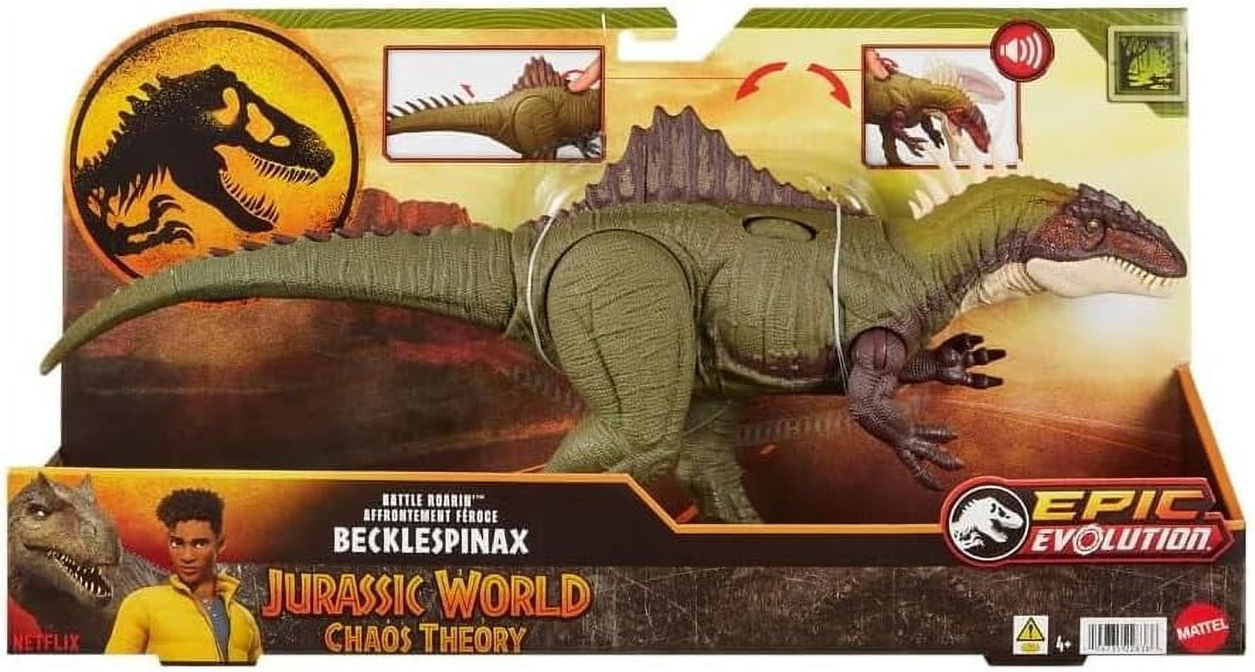 Jurassic Chaos Theory Battle Roarin' Becklespinax Epic Evolution ...
