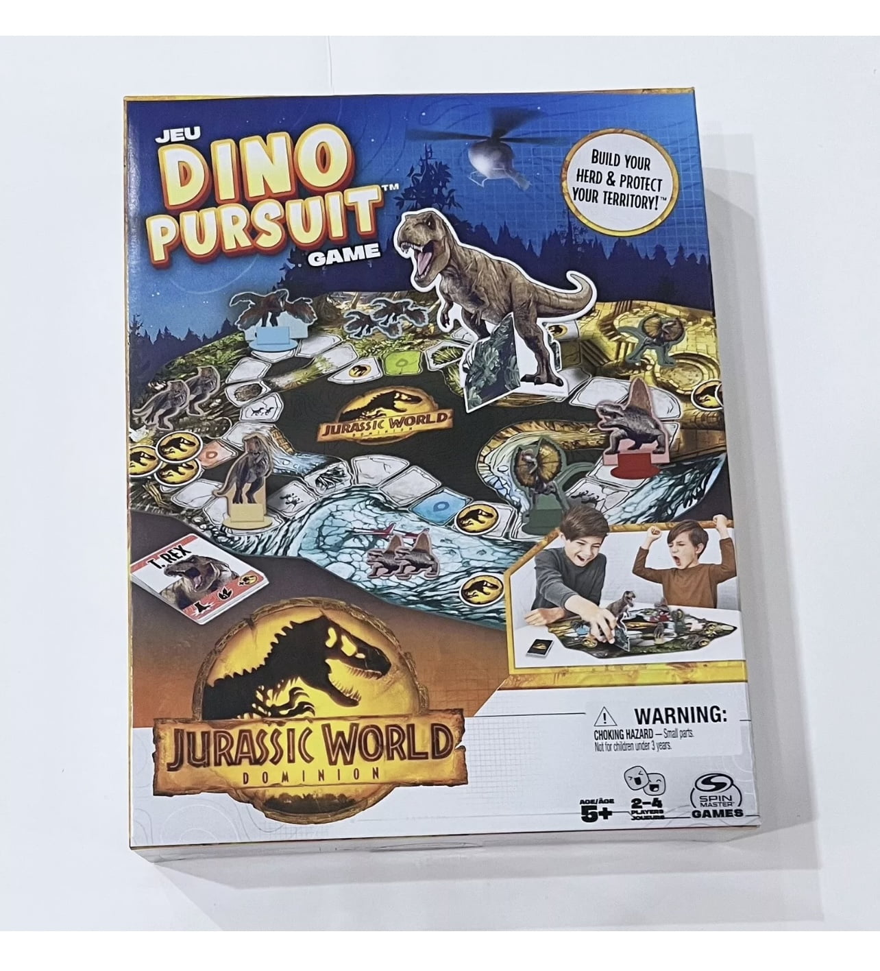Jurassic Dino Pursuit Game Board- Build Your Herd & Your Territory ...