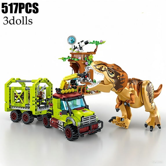 Jurassic Dino World Building Blocks Sets Dinosaur Exploration ...