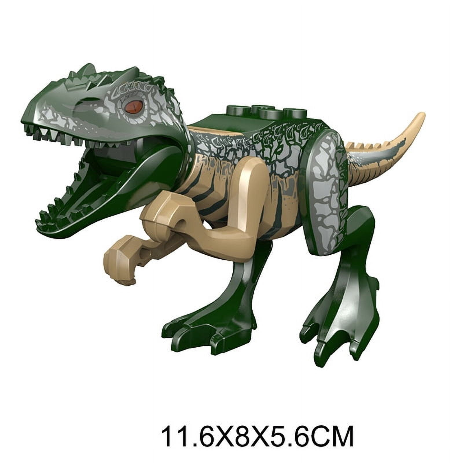 Jurassic Dino World Large Dinosaurs Figures Bricks Building Blocks ...