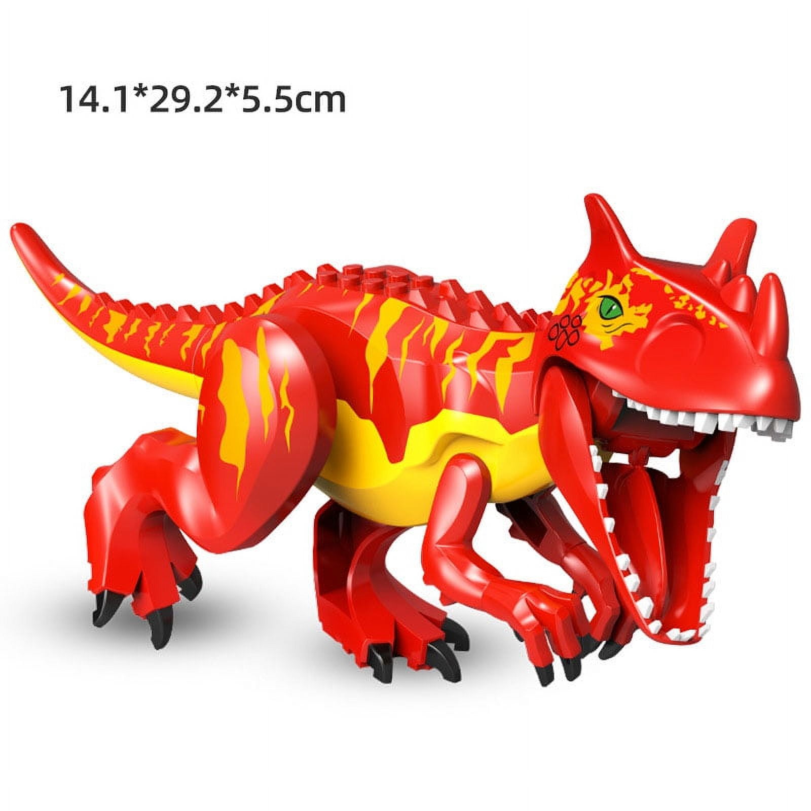 Jurassic Dino World Large Dinosaurs Figures Bricks Building Blocks ...