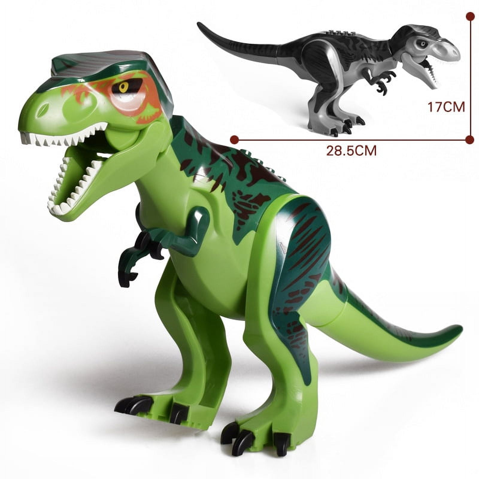Jurassic Dino World Large Dinosaurs Figures Bricks Building Blocks ...