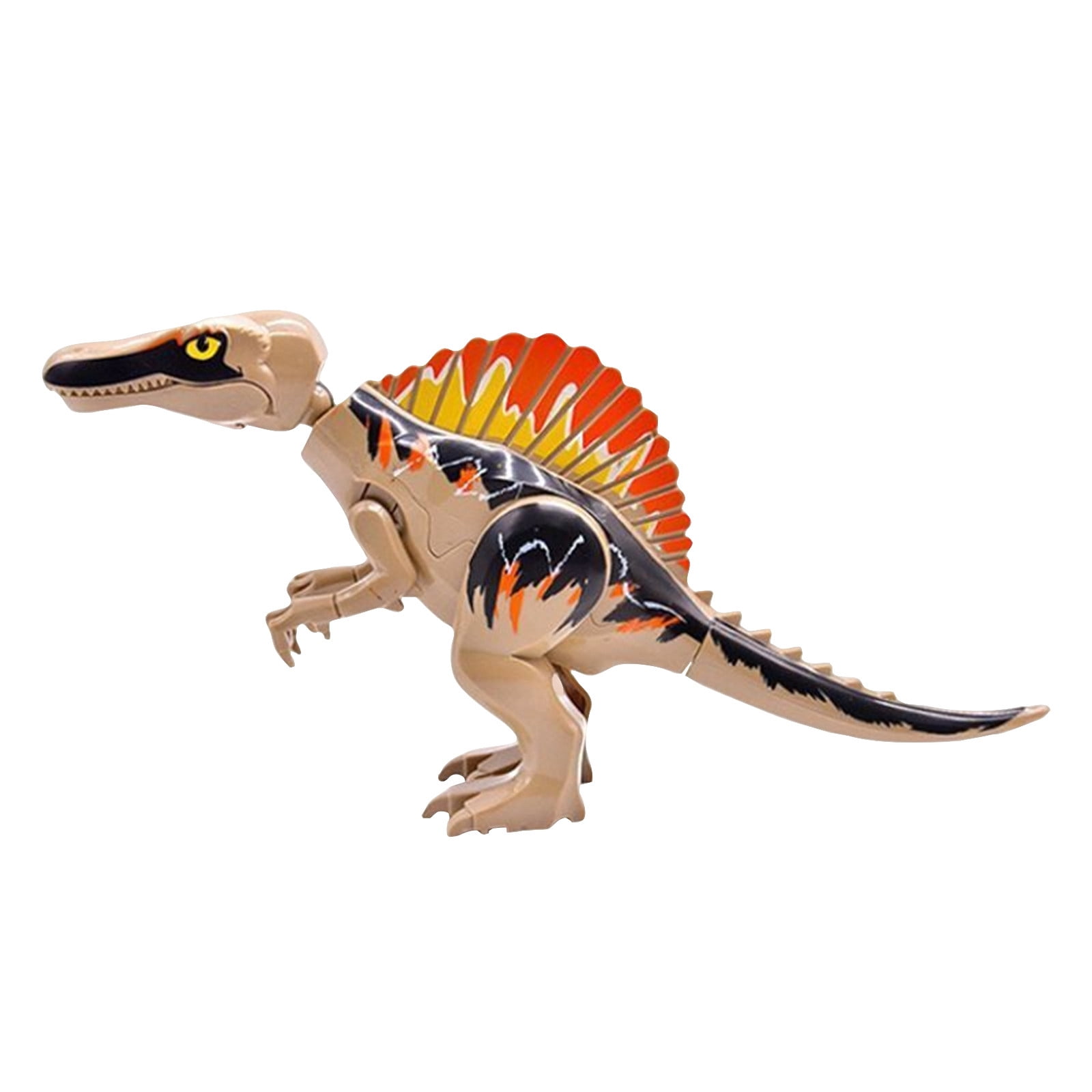 Jurassic Dino World Spinosaurus Building Blocks Set – 11" Large ...