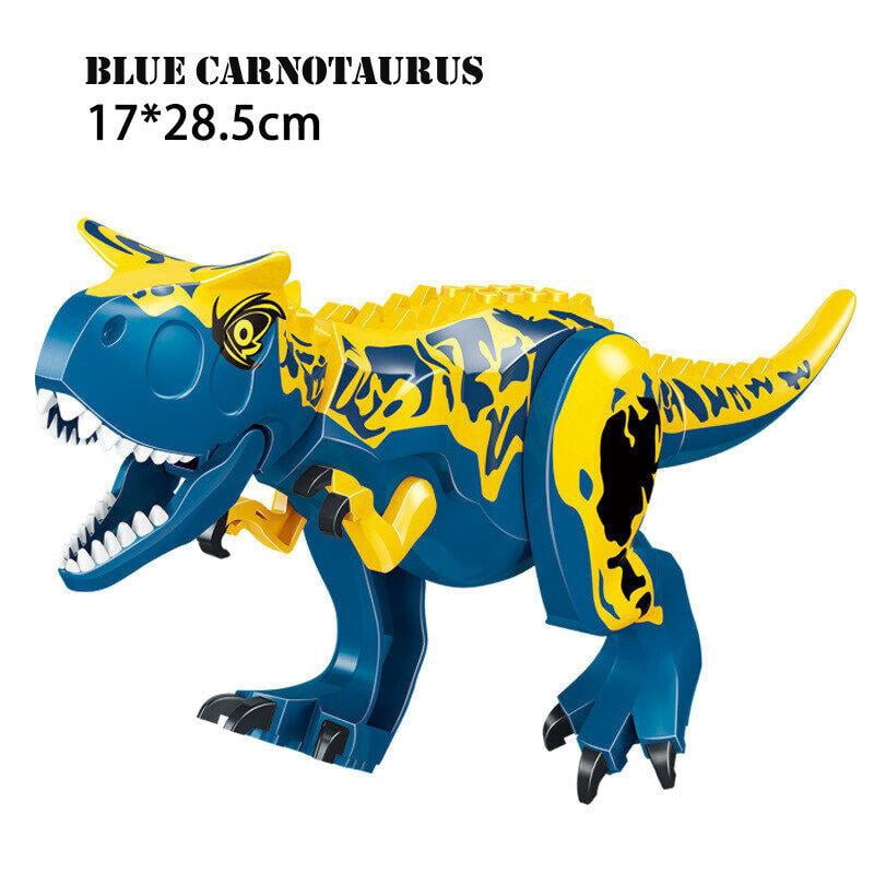 Jurassic Dinosaur Building Blocks Toy Brachiosaurus Tyrannosaurus ...
