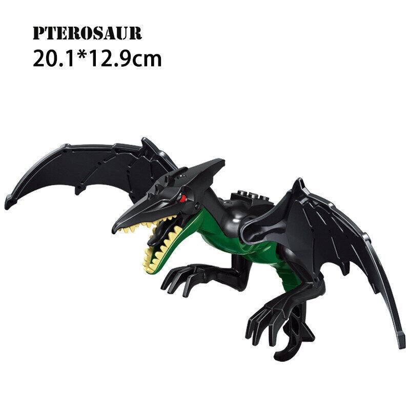 Jurassic Dinosaur Building Blocks Toy Brachiosaurus Tyrannosaurus ...