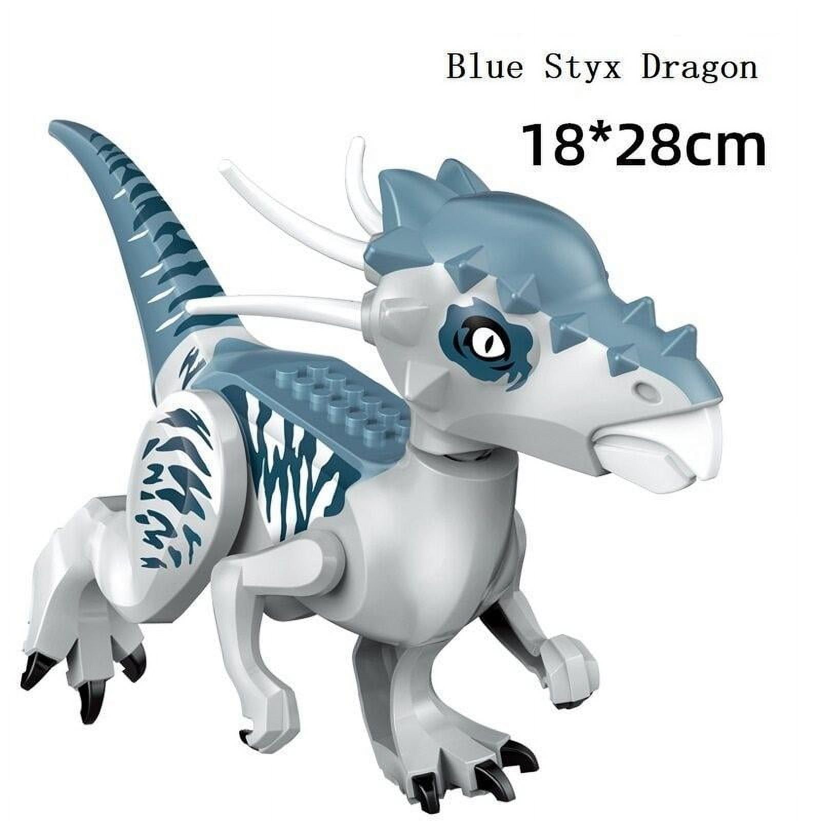 Jurassic Dinosaur Building Blocks Toy Brachiosaurus Tyrannosaurus ...