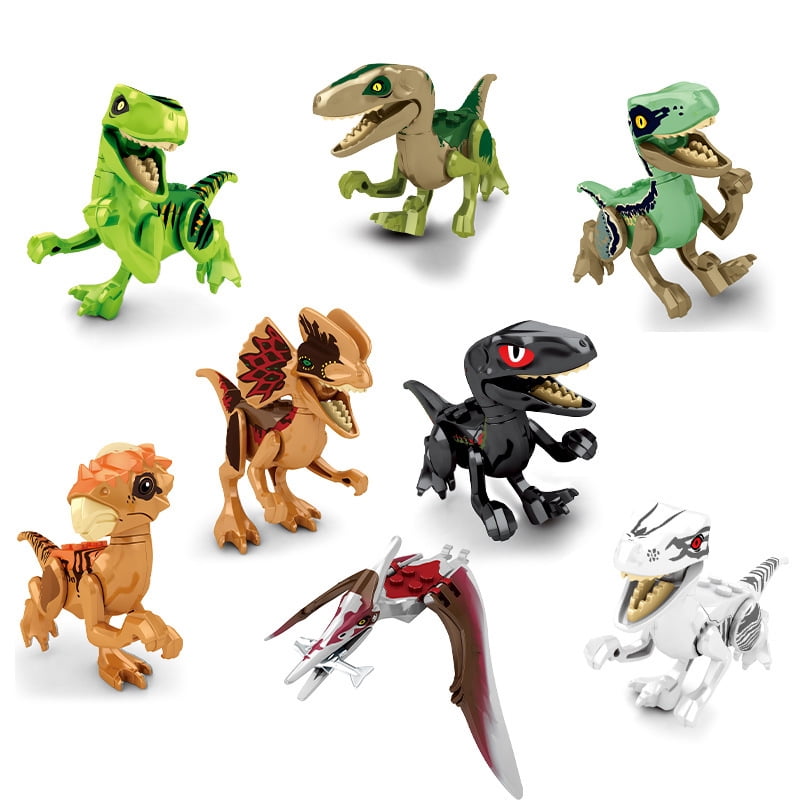 Jurassic Dinosaur Park Dinos World Building Blocks Animals ...