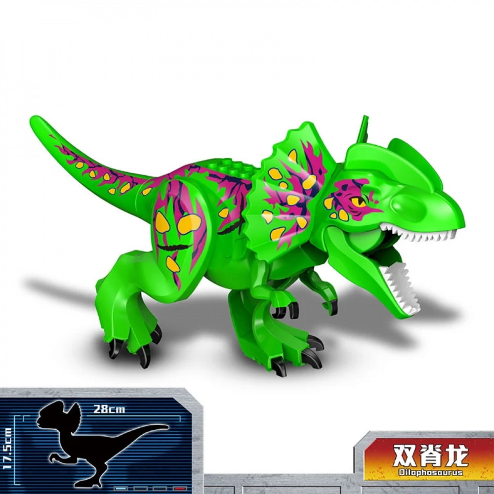 Jurassic Dinosaur Park Dinos World Building Blocks Animals ...