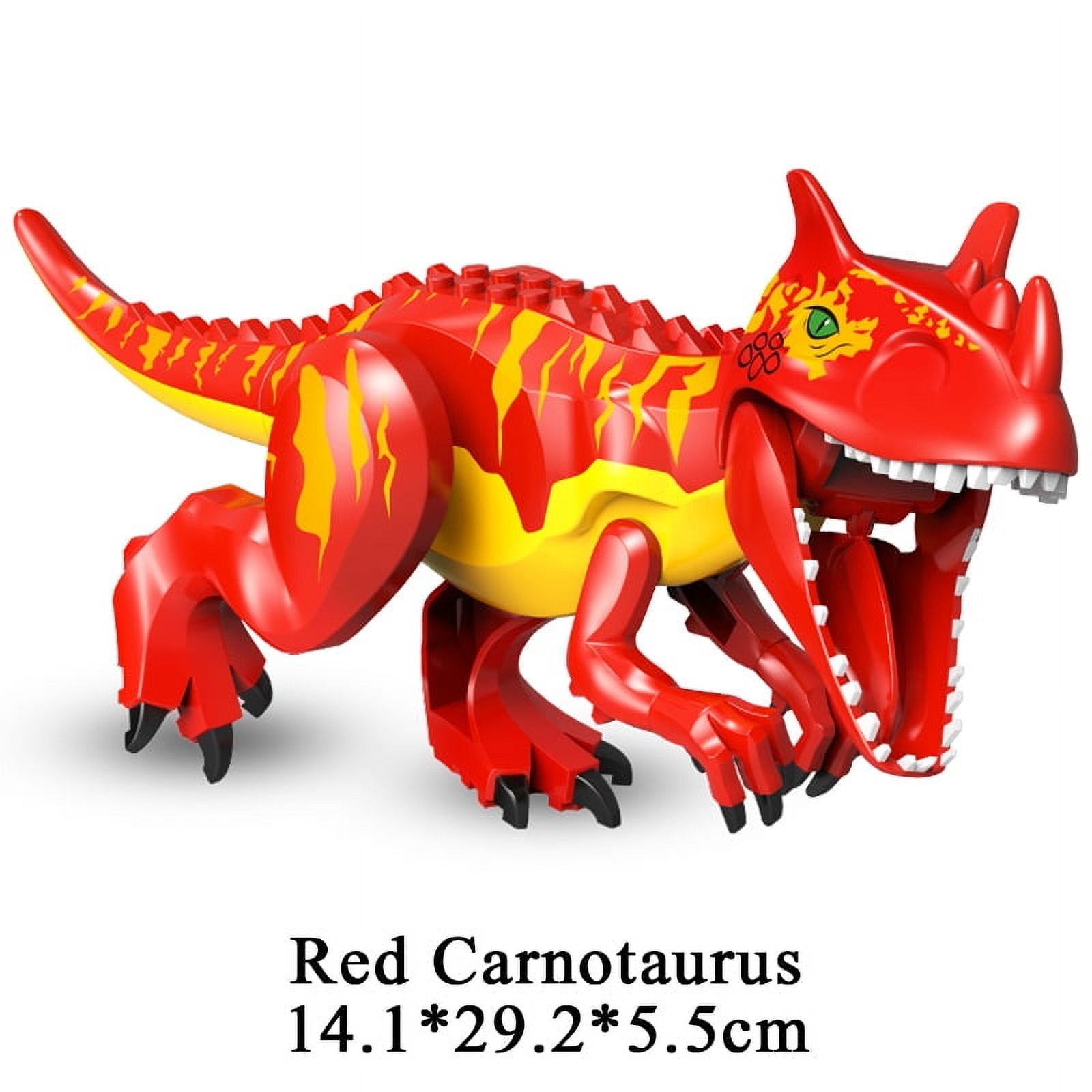 Jurassic Dinosaur World Brutal Raptor T-Rex Triceratops Indominus Rex ...