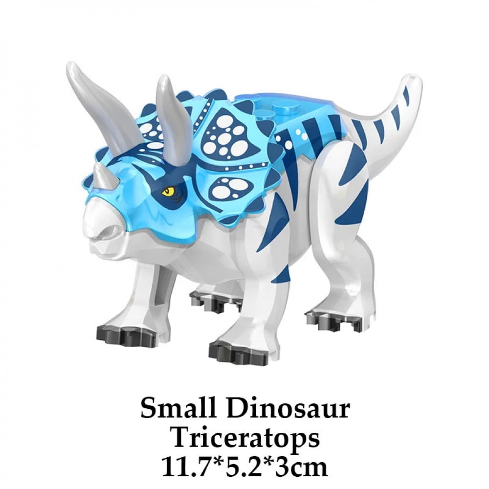 Jurassic Dinosaur World Brutal Raptor T-Rex Triceratops Indominus Rex ...