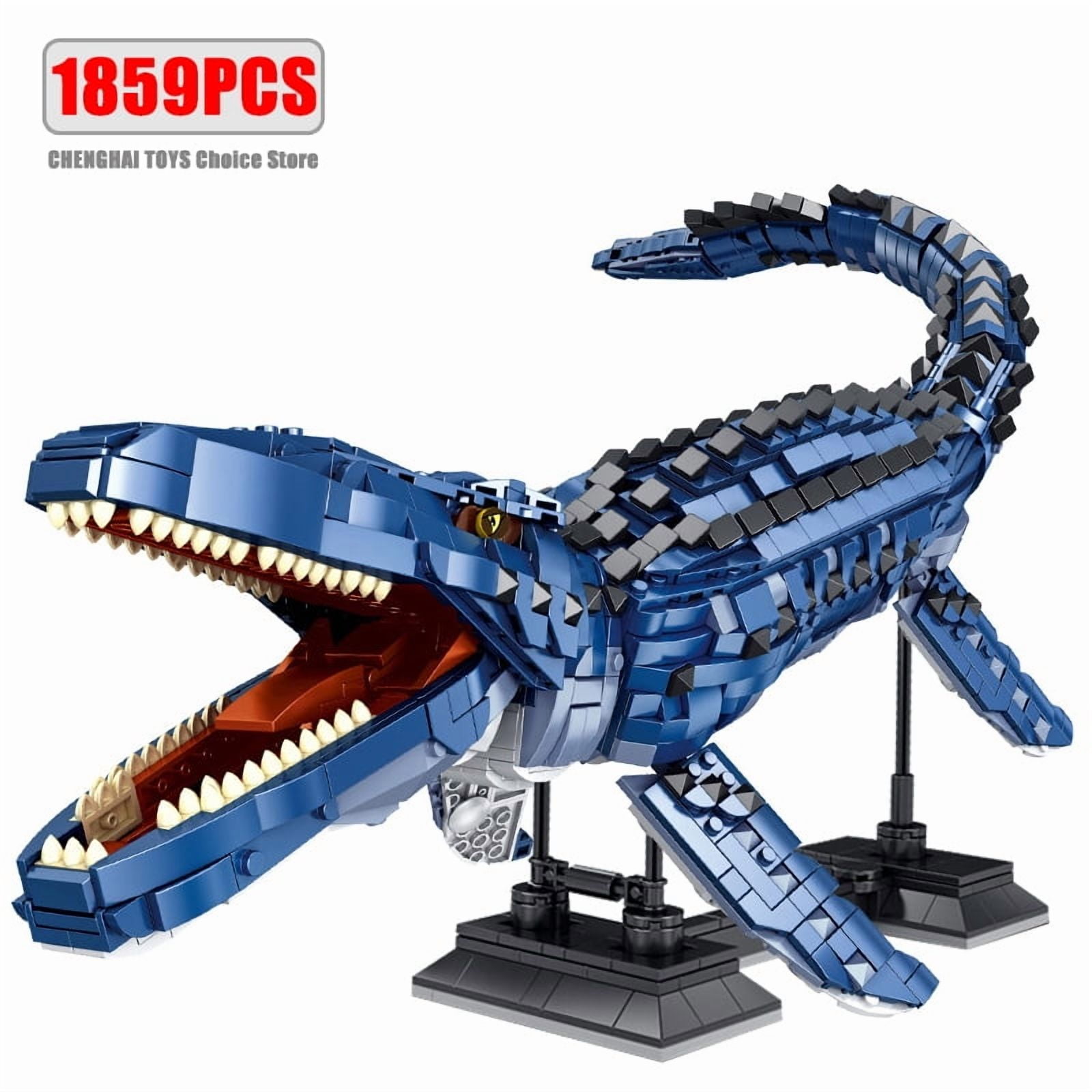 Jurassic Dinosaur World Large Mechanical Tyrannosaurus Rex Building ...