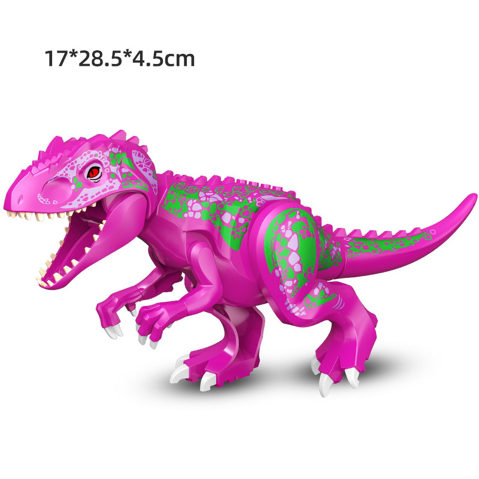 Jurassic Dinosaurs Building Blocks Indominus Rex DIY Big Size ...
