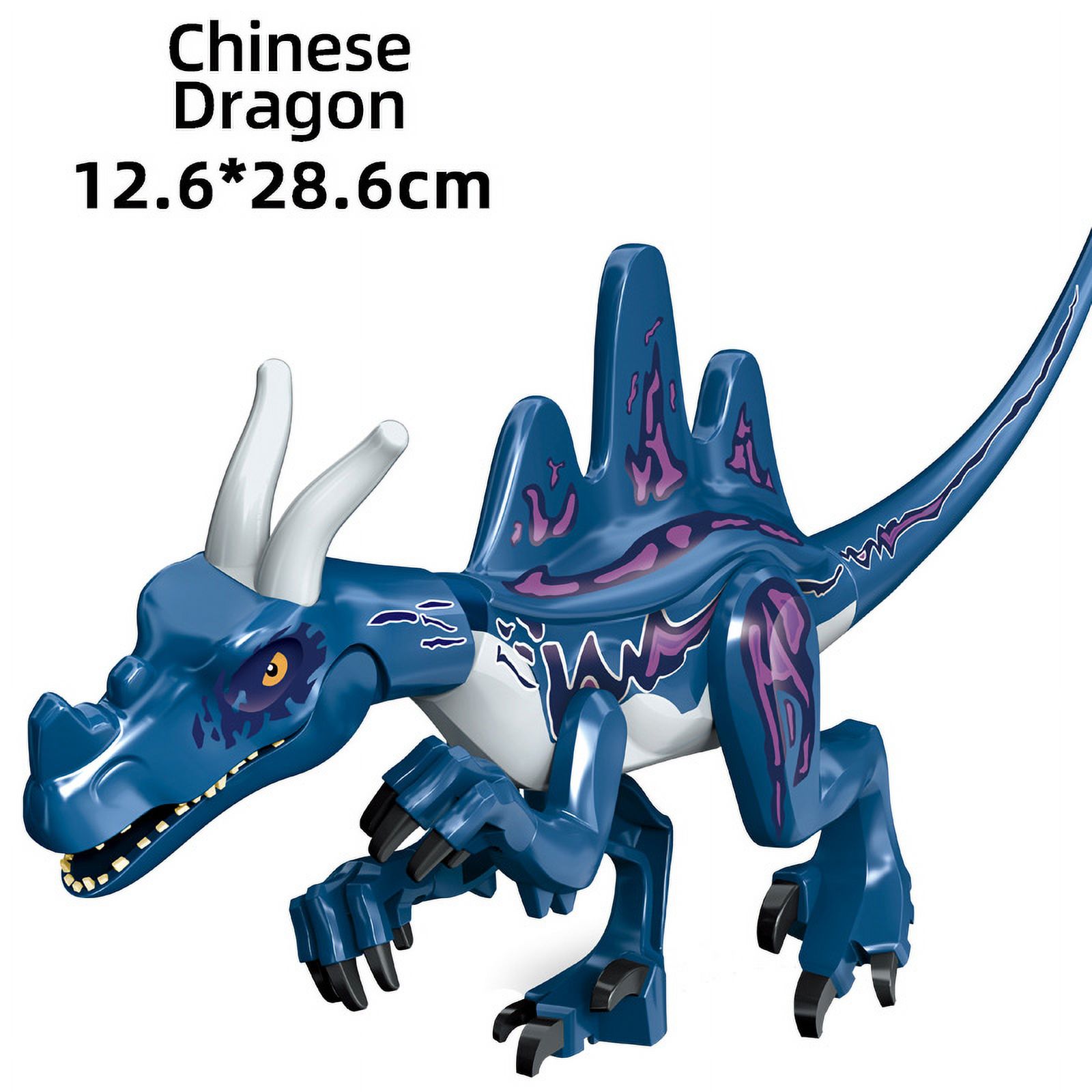 Jurassic Dinosaurs Building Blocks Indominus Rex DIY Big Size ...