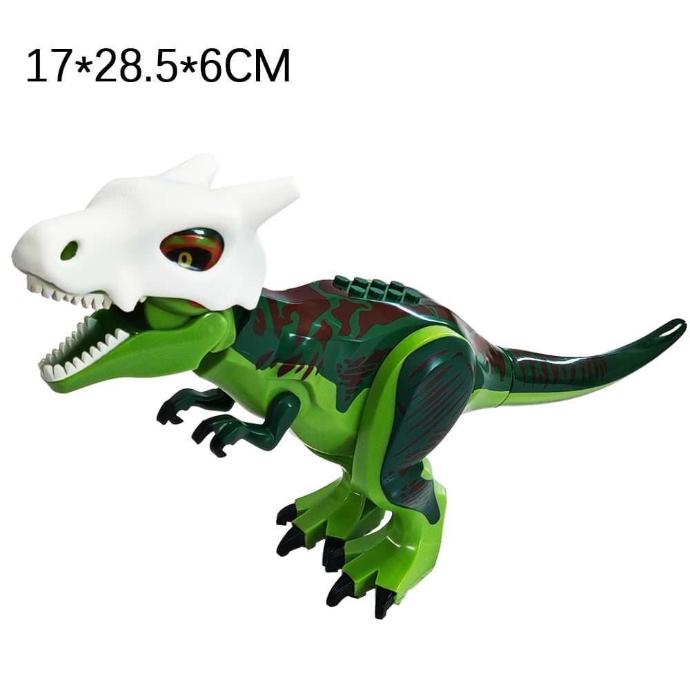 Jurassic Dinosaurs Building Blocks Indominus Rex DIY Big Size ...