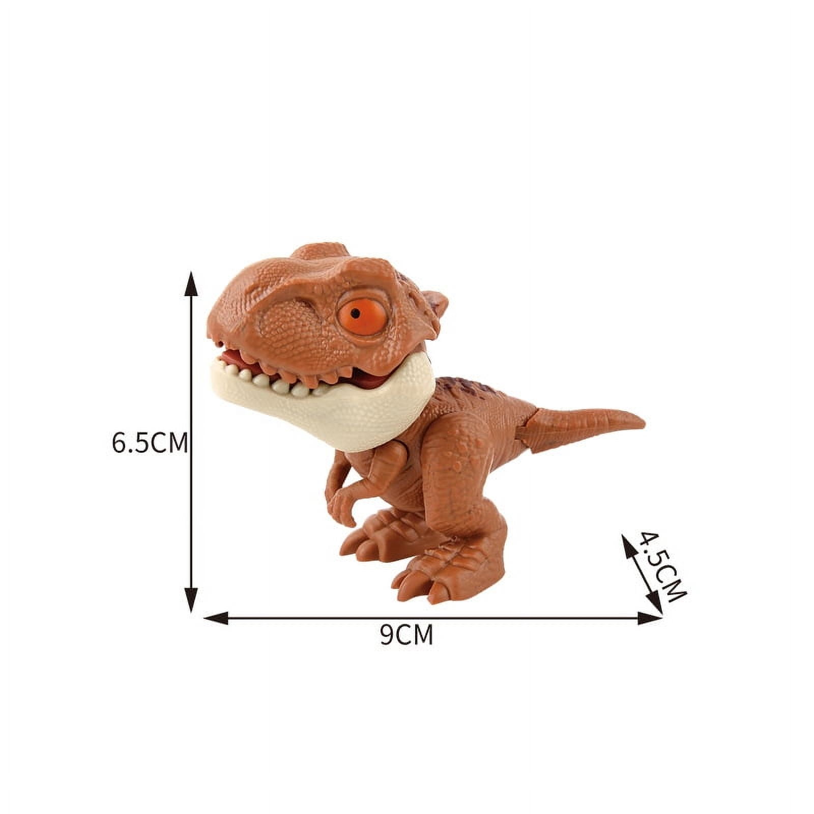 Jurassic Finger Dinosaur Triceratops Tyrannosaurus Model Toys for Kids ...