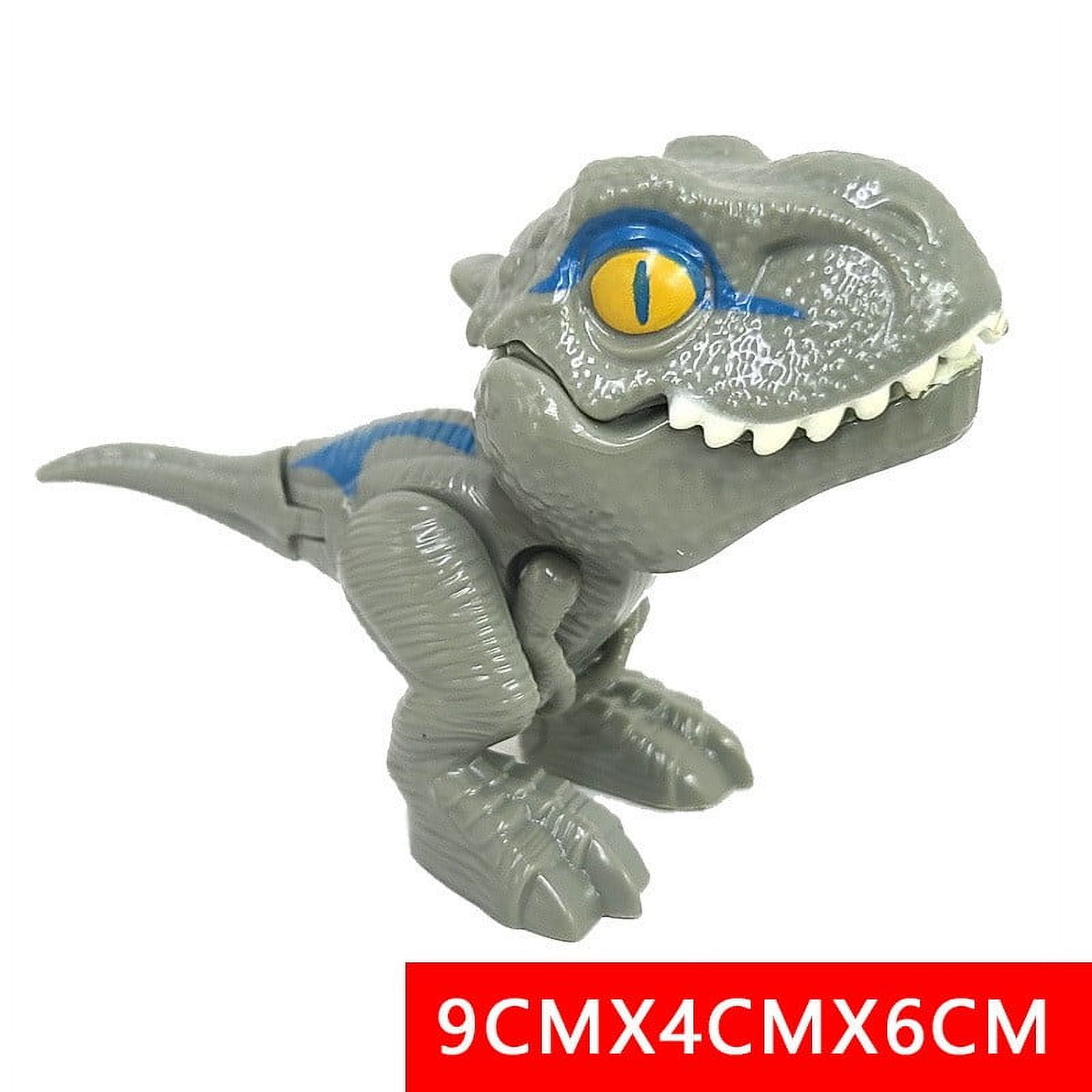 Jurassic Finger Dinosaur Triceratops Tyrannosaurus Model Toys for Kids ...