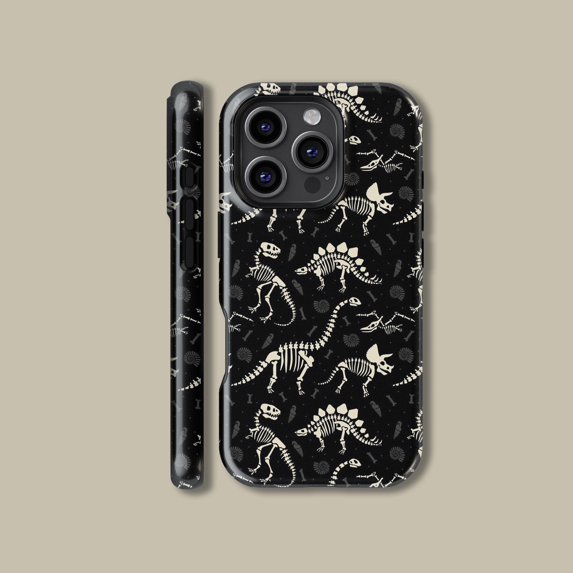 Jurassic Fossil Bone Case for iPhone Samsung Dinosaur Paleontology ...