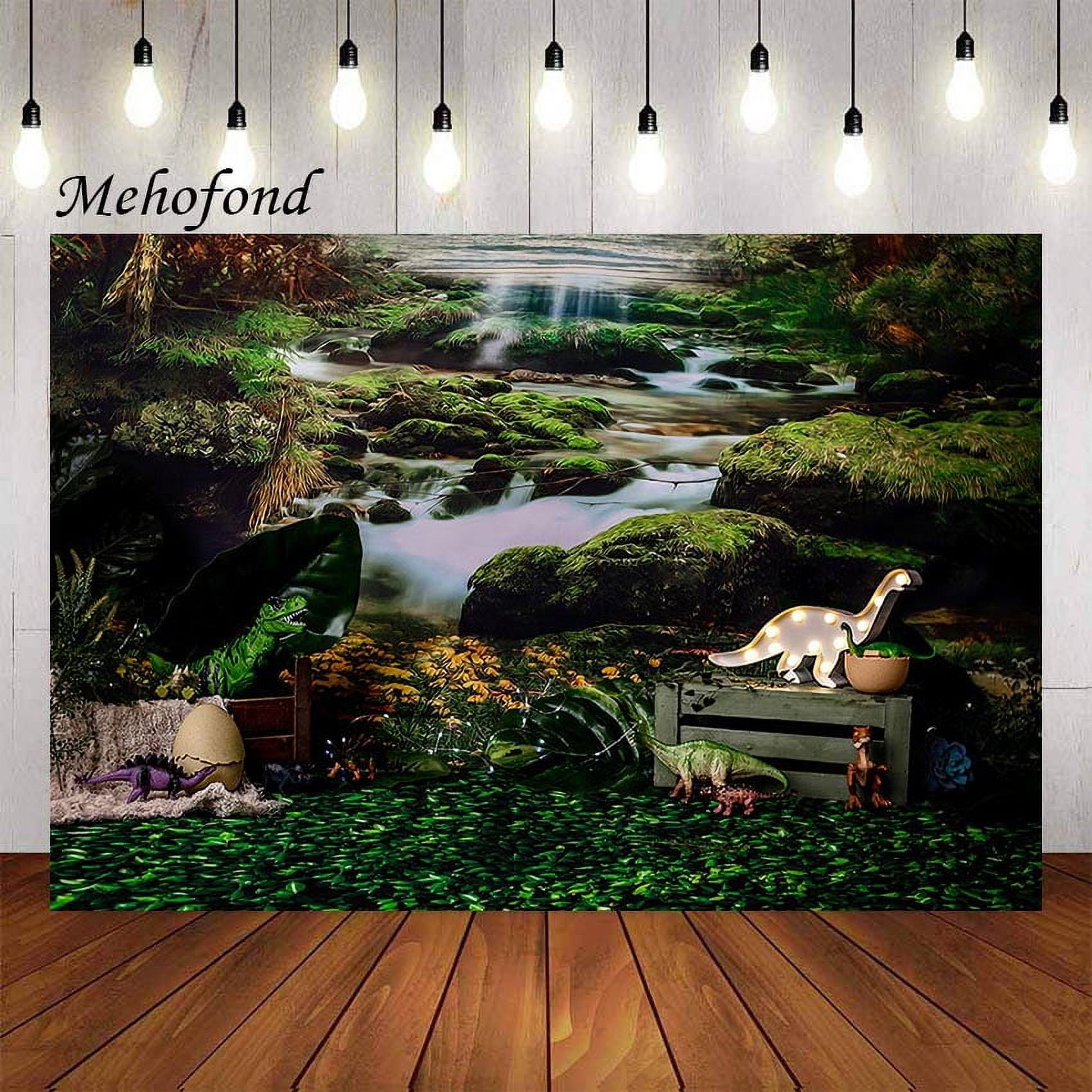 Jurassic Jungle Forest Dinosaur Boy 1st Birthday Party Cake Smash r ...