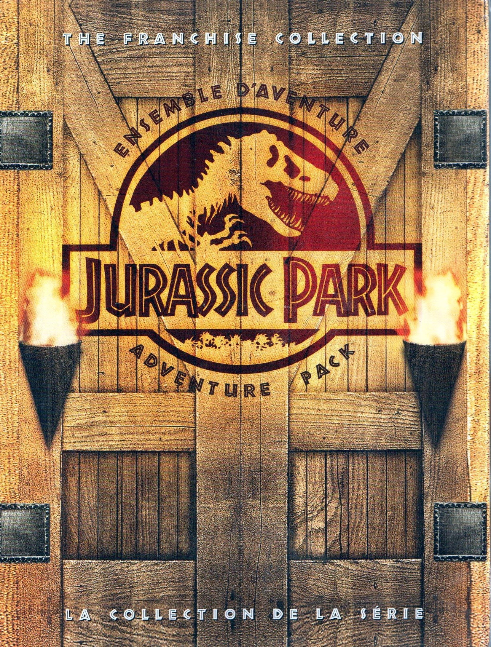 Jurassic Park Adventure Pack DVD - Walmart.com