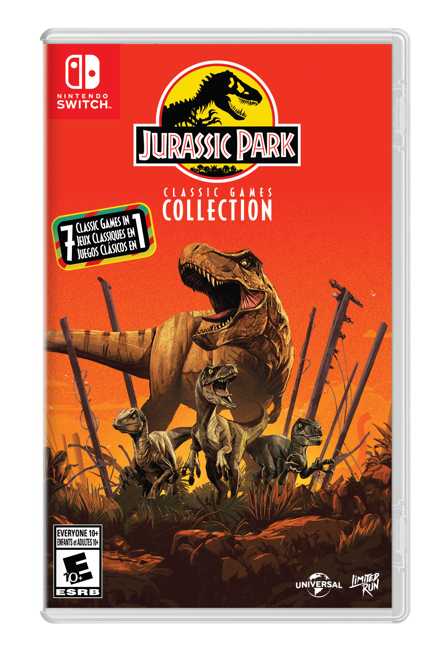 Jurassic Park Classic Games Collection Nintendo Switch