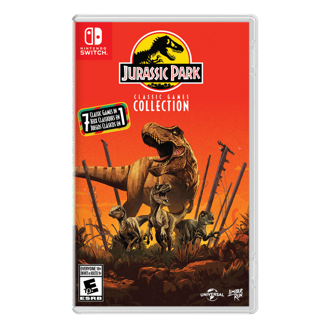 Jurassic Park Classic Games Collection Nintendo Switch