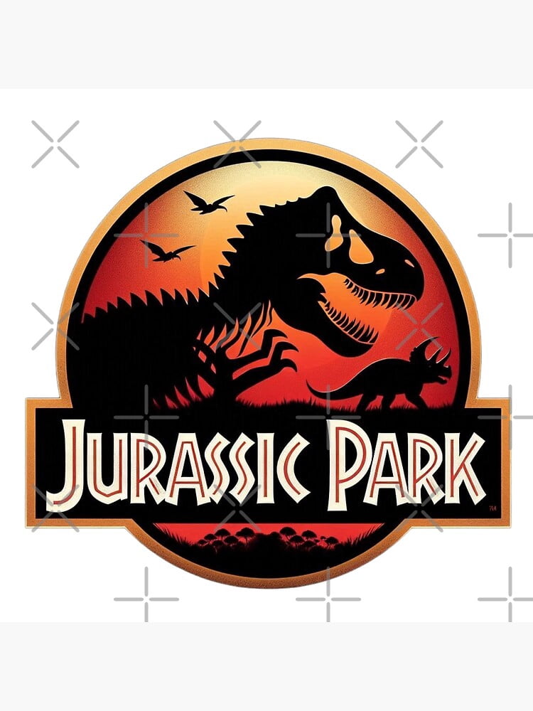 Jurassic Park Jurassic Sunset Poster Framed-unframed - Walmart.com