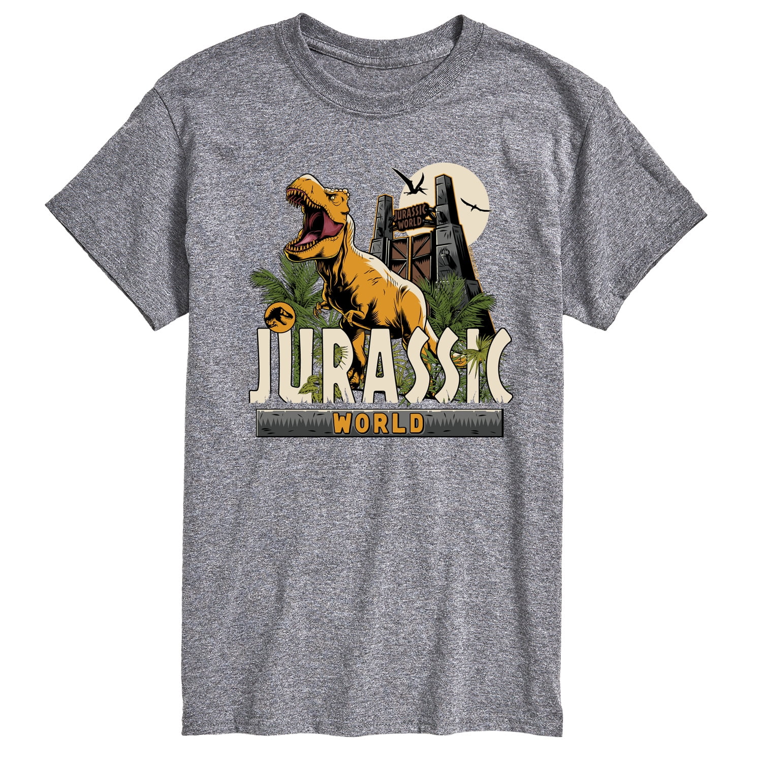Jurassic Park - Jurassic World T Rex - Men's Short Sleeve Graphic T ...