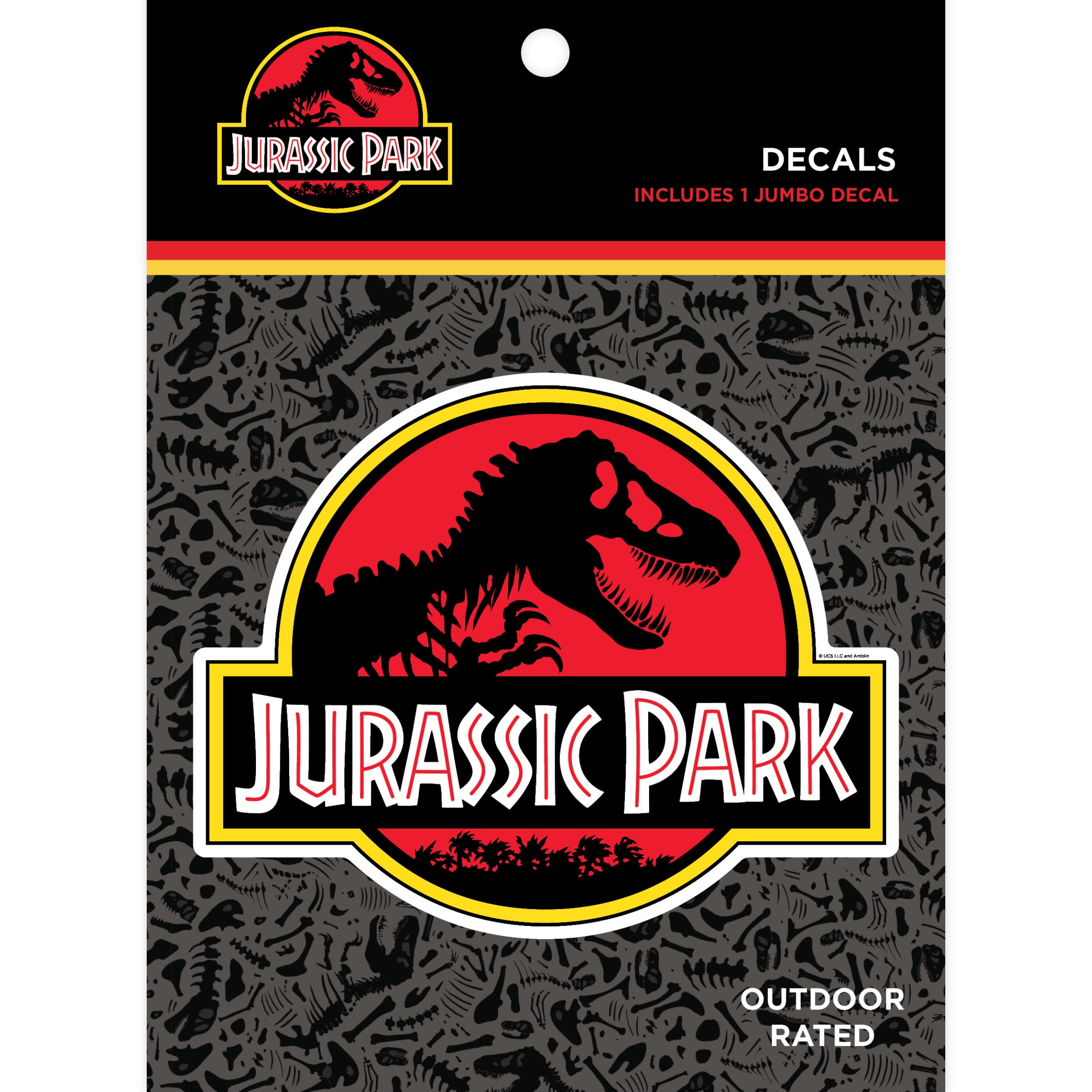 Jurassic Park Logo Decal - Large 6.7" Waterproof Vinyl Sticker for Car ...