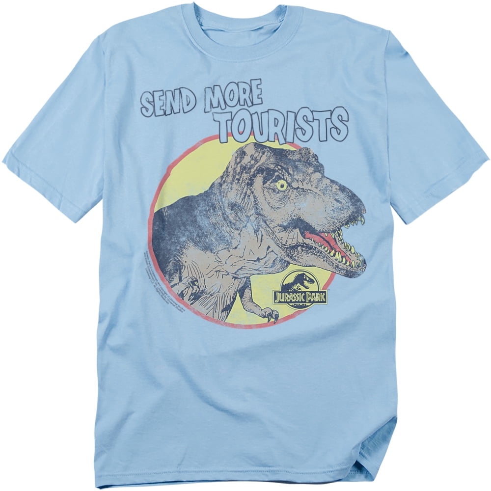 Jurassic Park T-Shirt More Tourists Unisex Graphic Tee For Men & Women ...