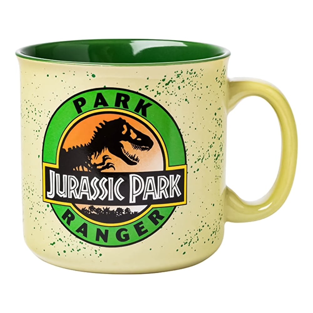 Jurassic Park Ranger 20 OZ Jumbo Ceramic Camper Mug - Walmart.com