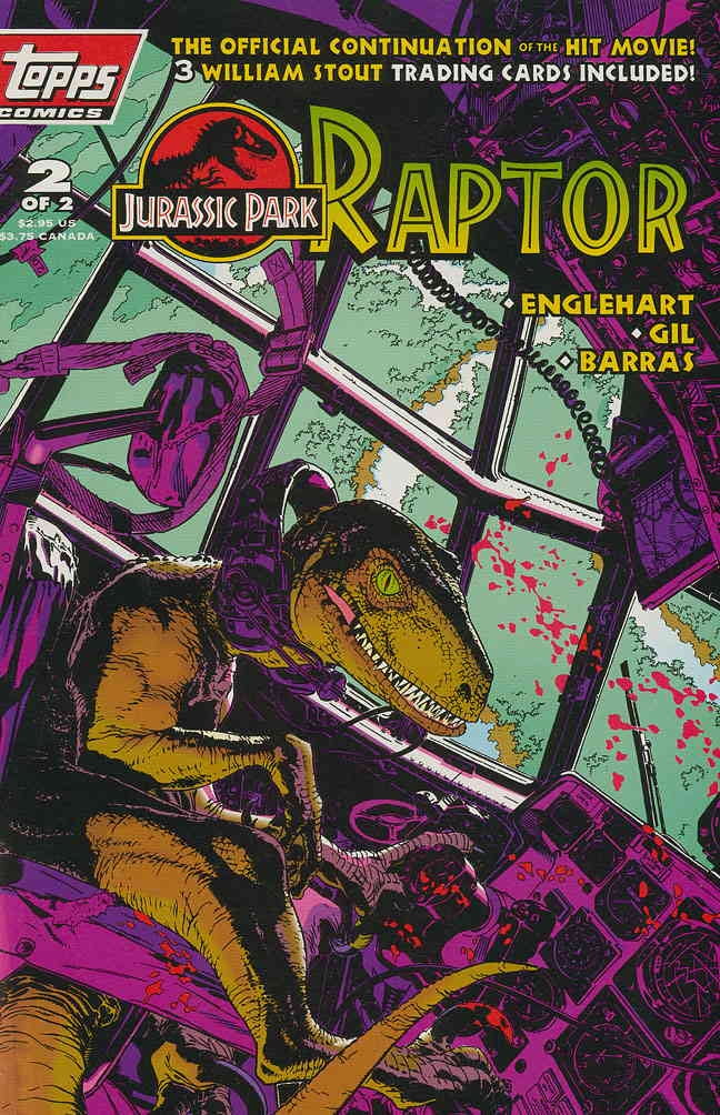 Jurassic Park: Raptor #2 VF ; Topps Comic Book - Walmart.com