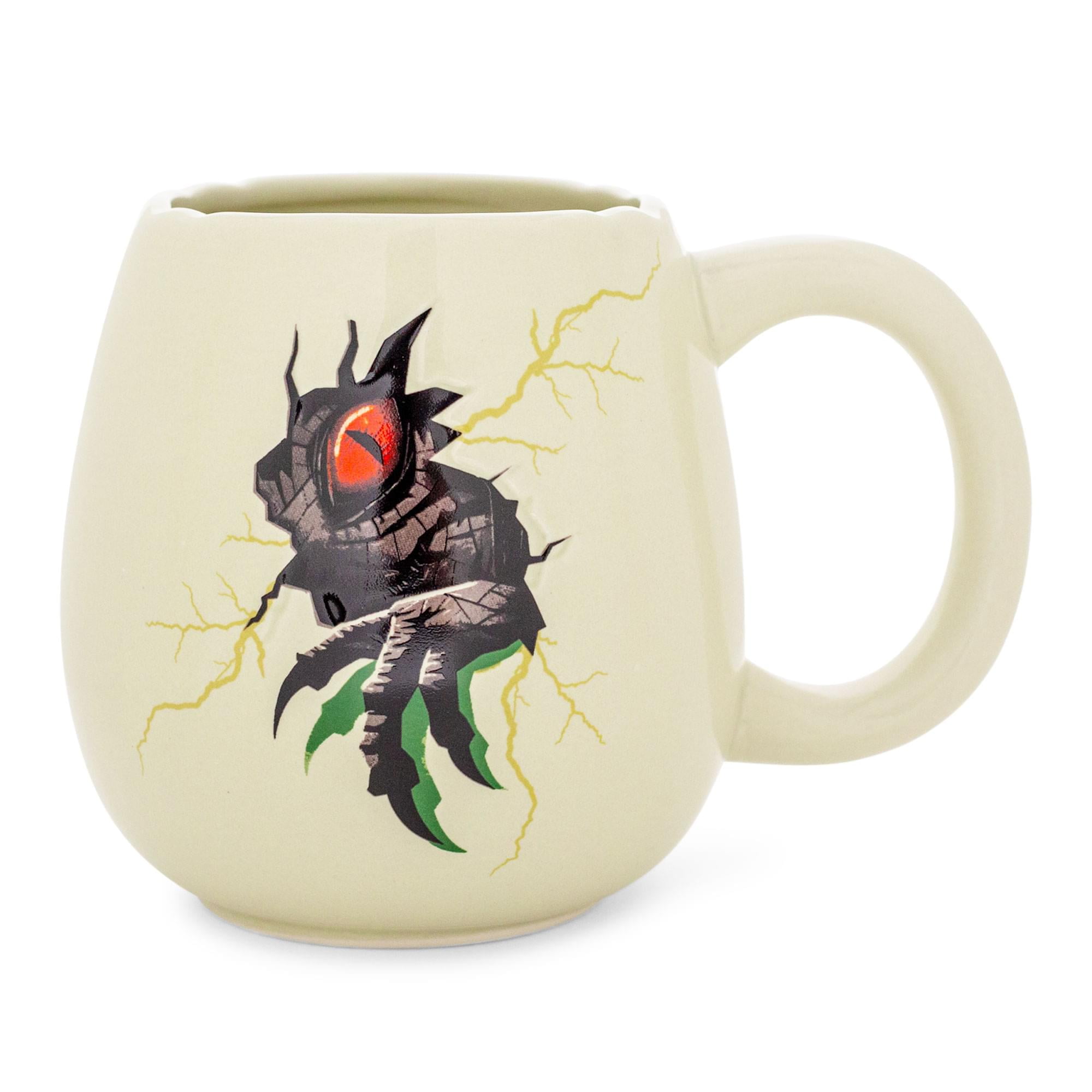 Jurassic Park Raptor Hatching Sculpted Ceramic Mug | Holds 20 Ounces ...