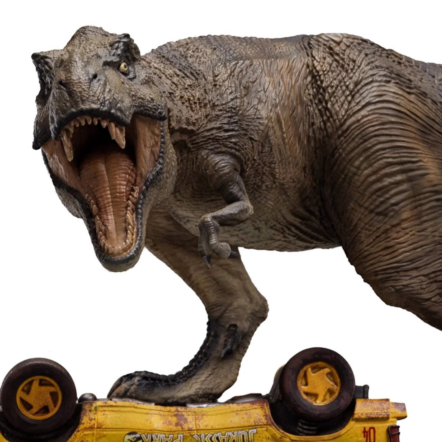 Iron Studios Jurassic Park T-Rex Attack MiniCo Icons Statue - Walmart.com