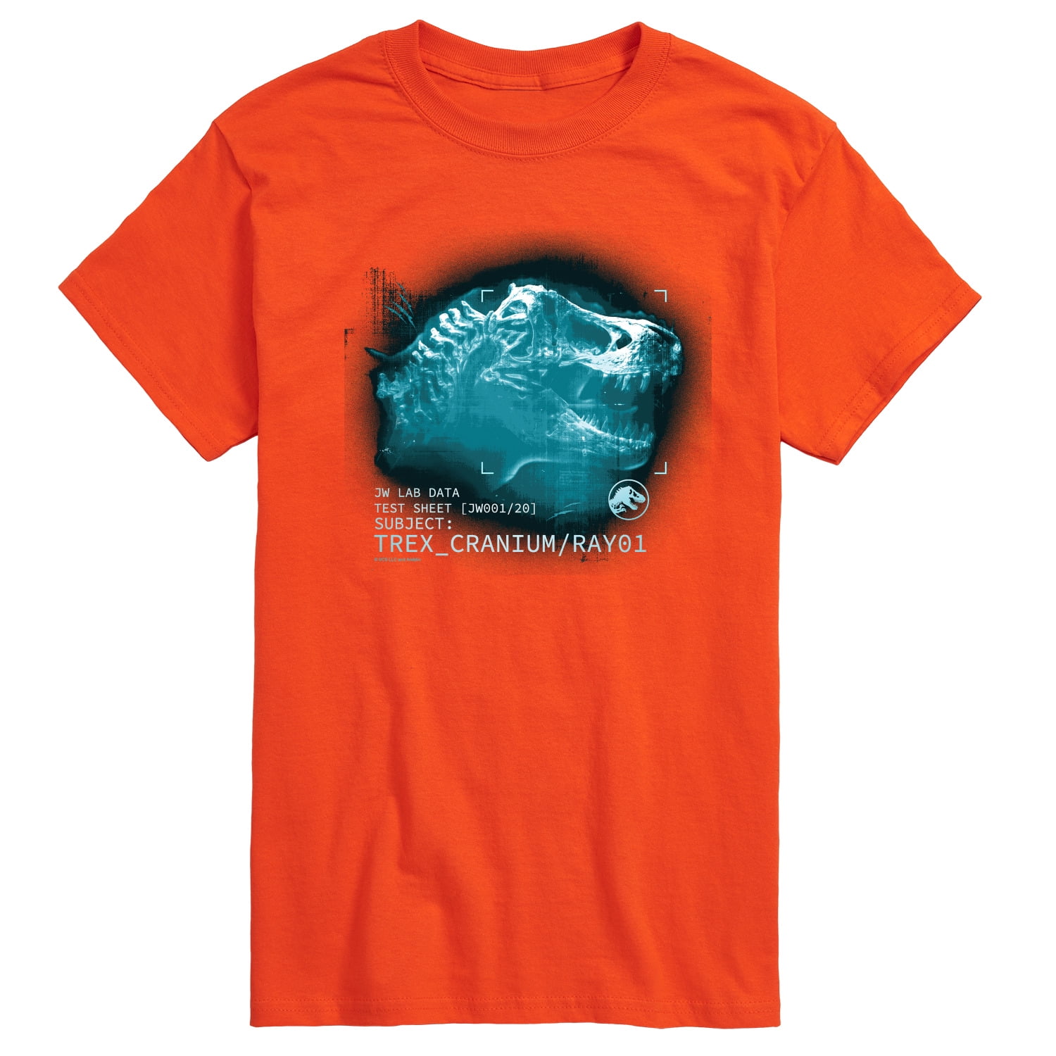 Jurassic Park - T-Rex-Ray - Men's Short Sleeve Graphic T-Shirt ...