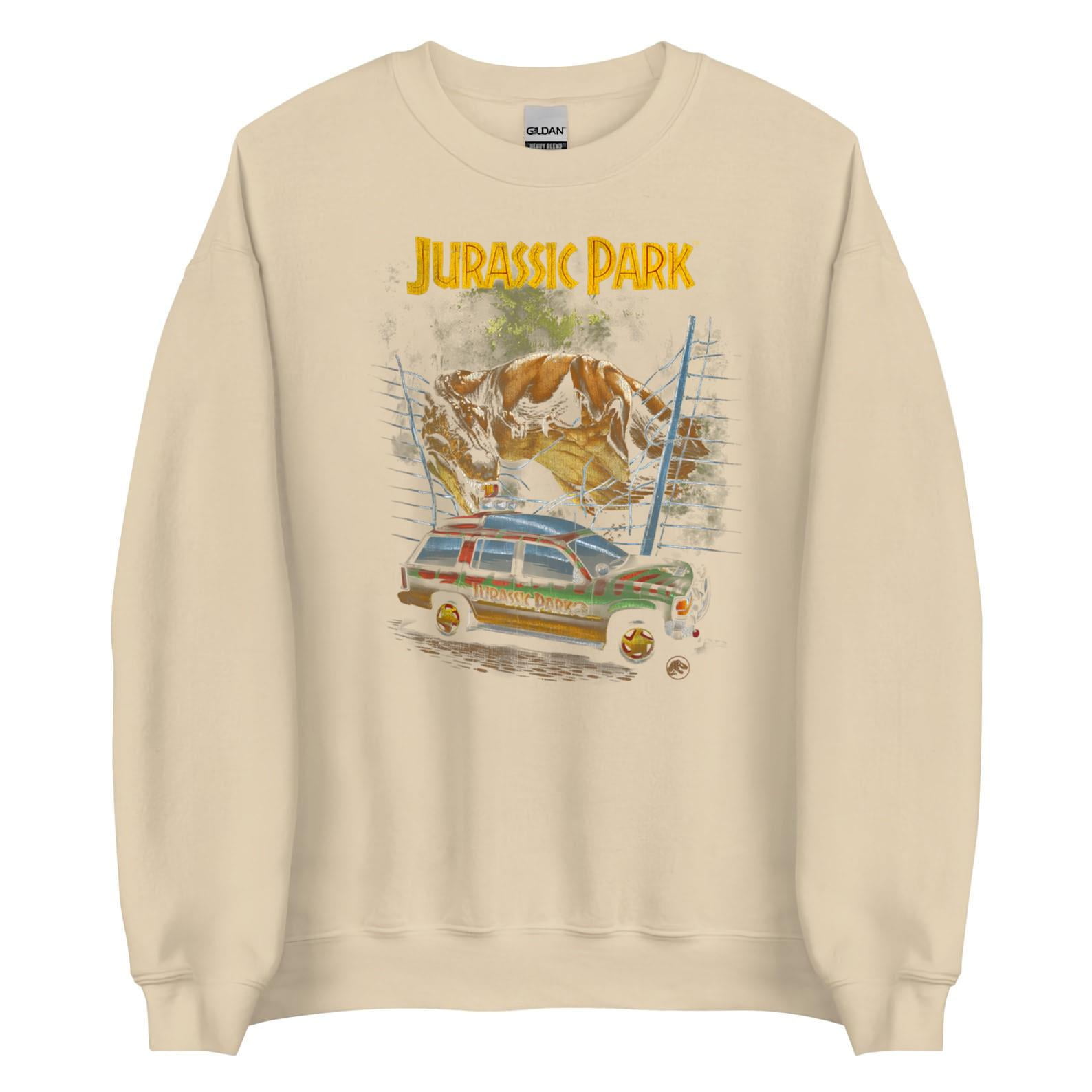 Jurassic Park Vintage T-Rex Break Out Graphic T-Shirt-TH31110 - Walmart.com