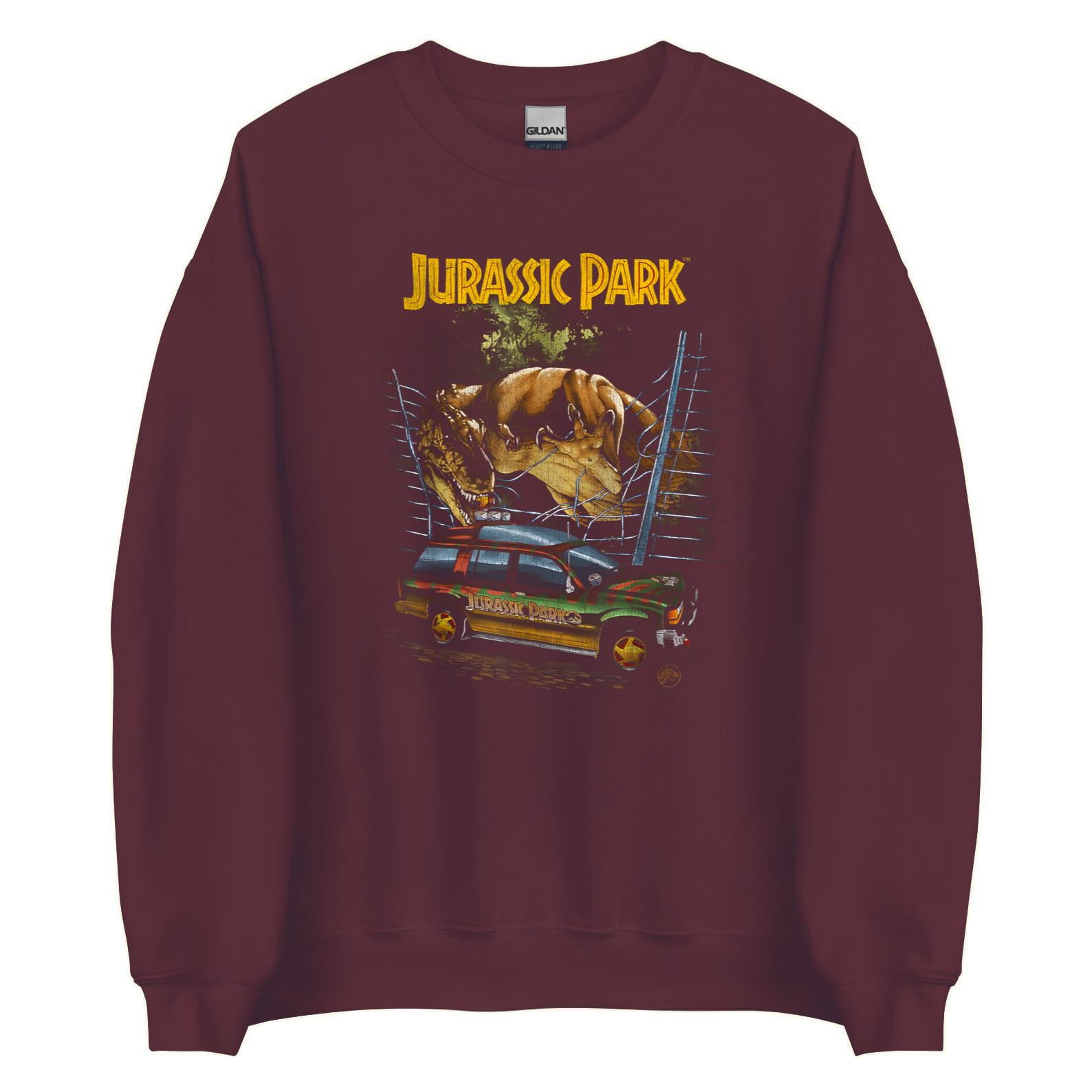 Jurassic Park Vintage T-Rex Break Out Graphic T-Shirt-TH31110 - Walmart.com