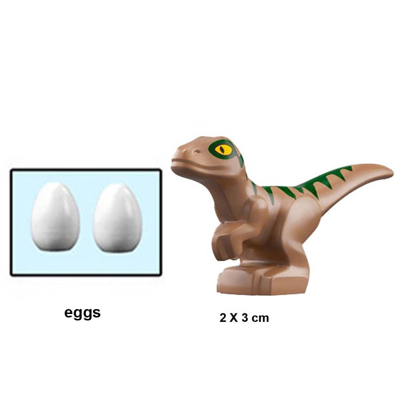 Jurassic Park World Dinosaurs Gyrosphere Velociraptor Raptor Blue ...