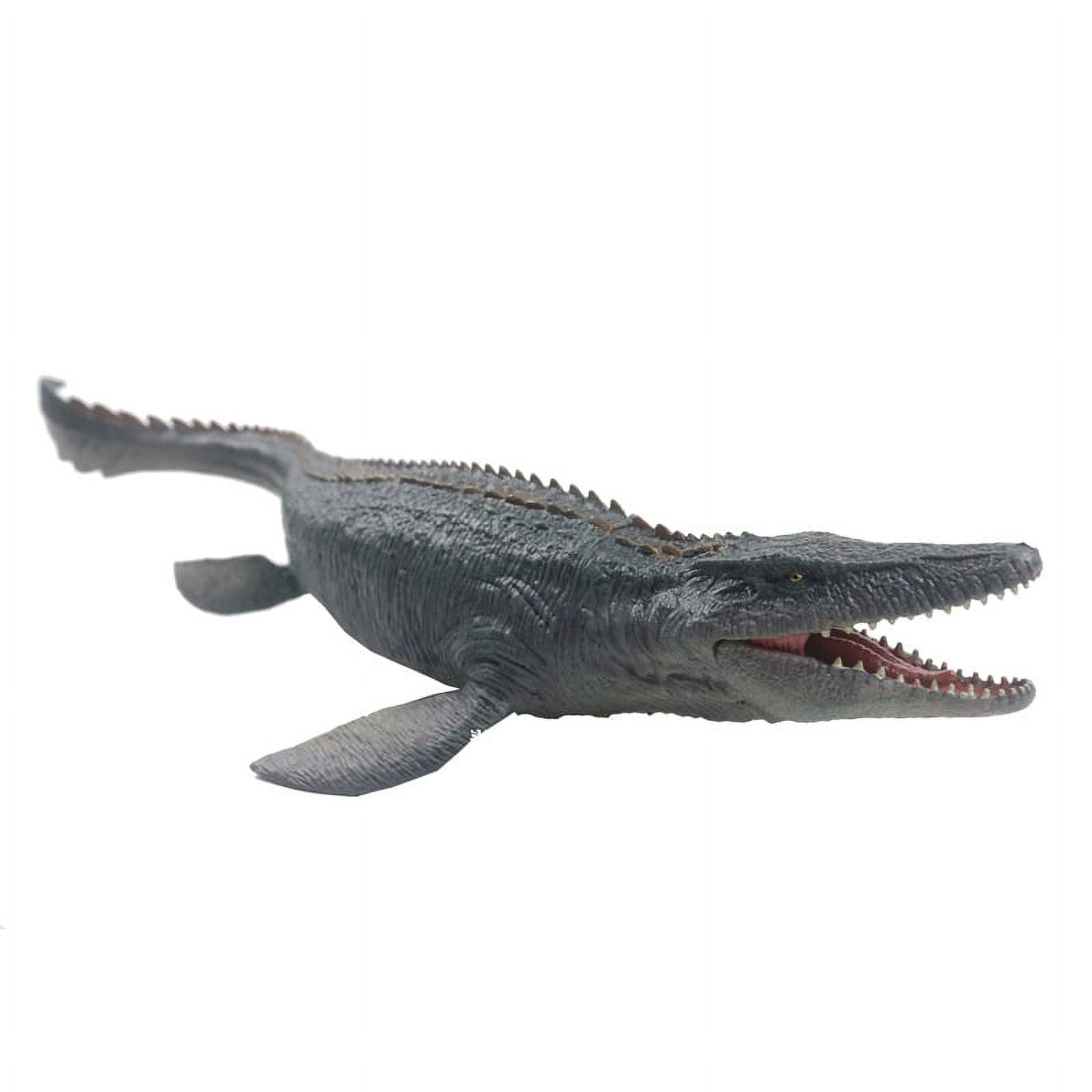 Jurassic Simulated Dinosaur Mosasaurus Hand Model Statue Puppet Toys ...