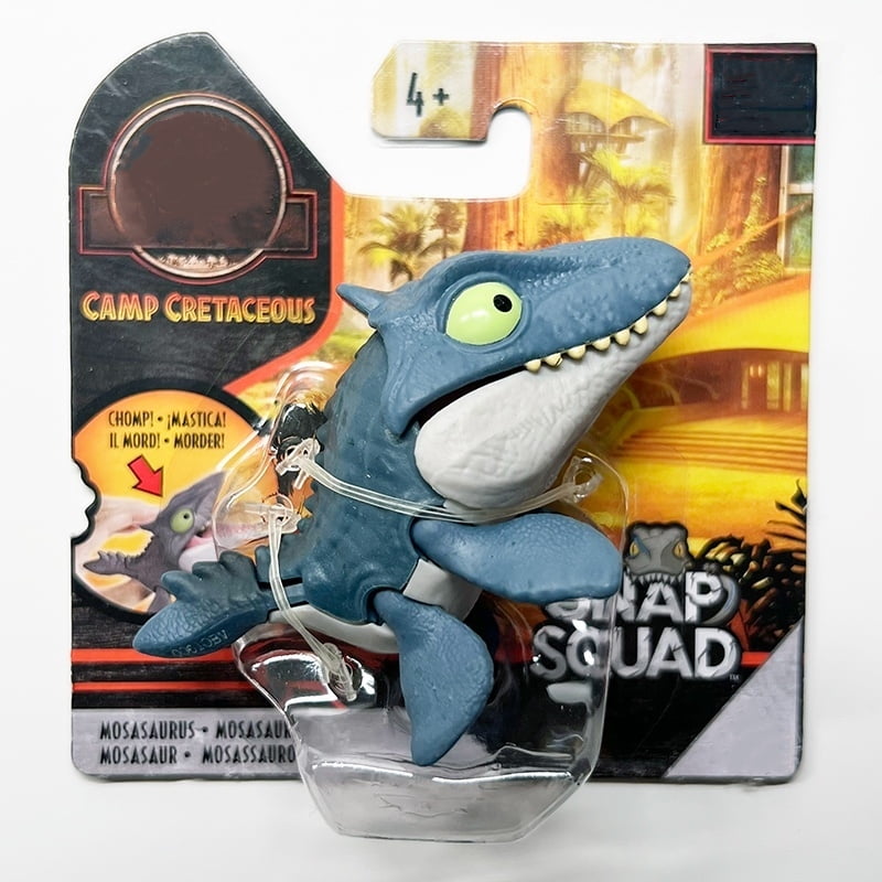 Jurassic Snap Squad Mosasaurus Camp Cretaceous Dinosaur Figure - Walmart.com