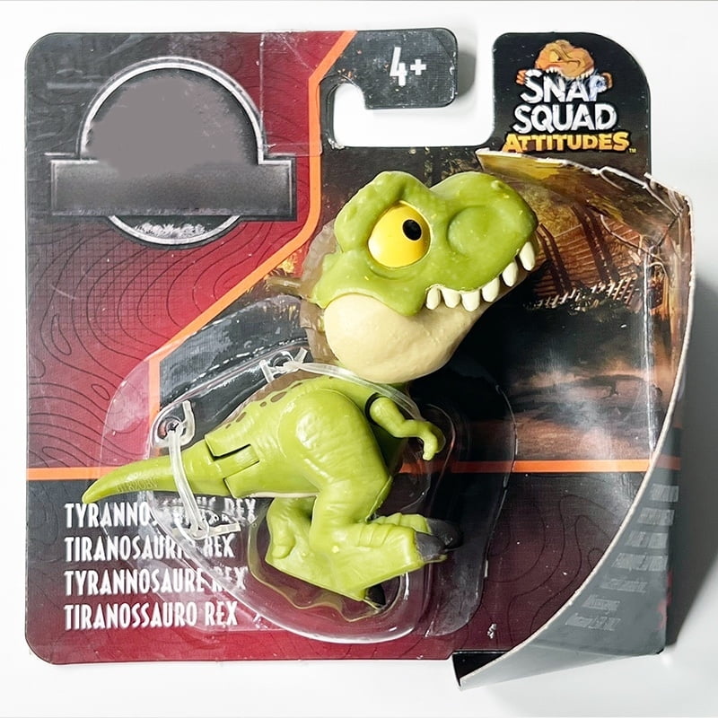 Jurassic Snap Squad Tyrannosaurus Rex Dinosaur Figure - Walmart ...