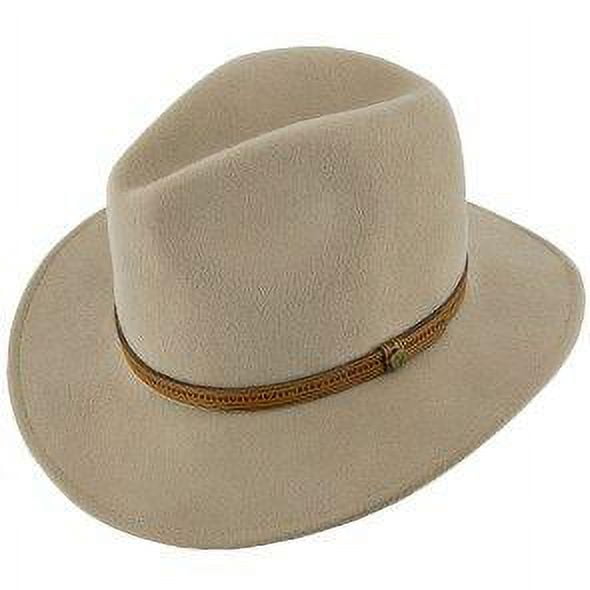 Jurassic - Walrus Hats Dark Brown Wool Felt Safari Hat - H7014 ...
