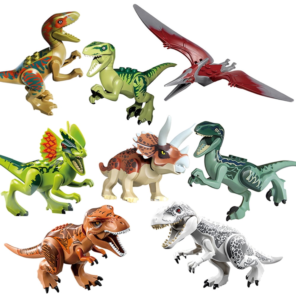 Jurassic World 2 Building Blocks Dinosaurs Figures Bricks Tyrannosaurus ...